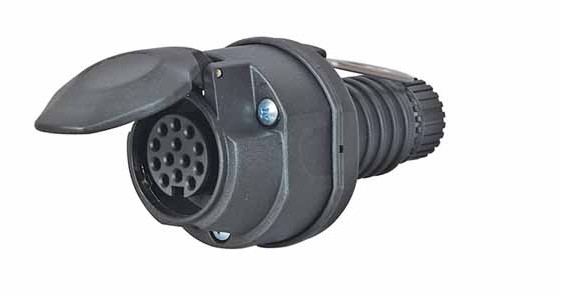 13 Pin Plastic Trailing Socket | Auto Electrical Parts UK