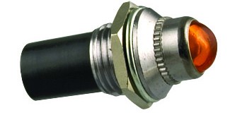 Amber Stainless Steel 24V PLA24 | LEDAutolamps | AEP UK LTD