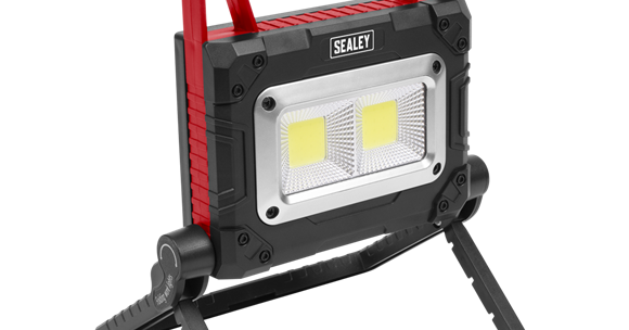 5W COB LED Solar Powered Rechargeable Portable Floodlight LEDFL15WS ...